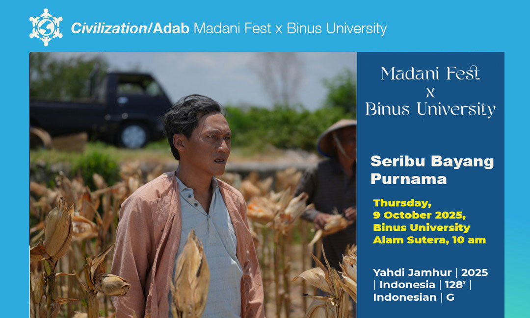 Madani x Binus Film 9 Oktober 2025 – BINUS Film